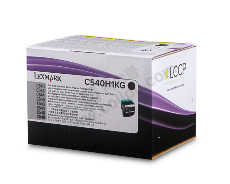 利盟 LEXMARK 墨粉盒 C540H1KG （黑色）-融创集采商城