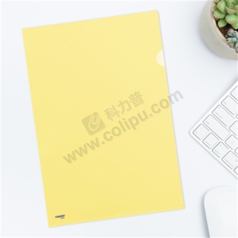 金得利 KINARY 单片文件夹 E310 A4 (黄色) 10个/包 (大包装)-融创集采商城