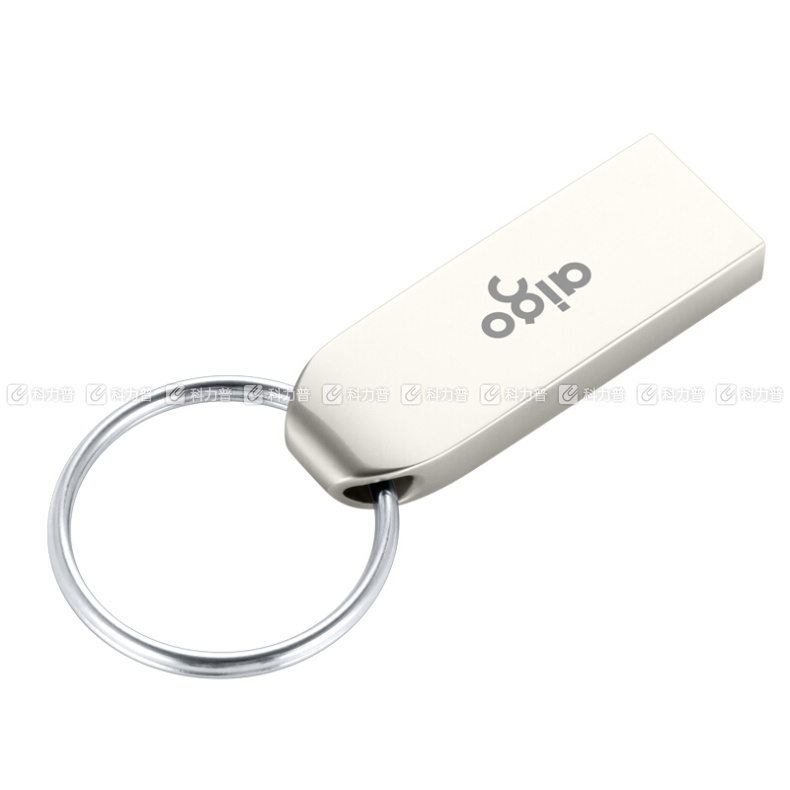 爱国者 aigo U盘 U268 32G (银) USB2.0 迷你款 金属车载U盘-融创集采商城